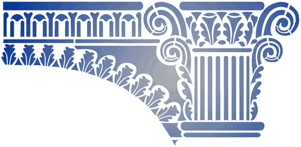 Arch Stencil from Stencil Kingdom