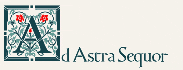 Ad Astra Sequor (I Follow to the Stars) Stencil from Stencil Kingdom
